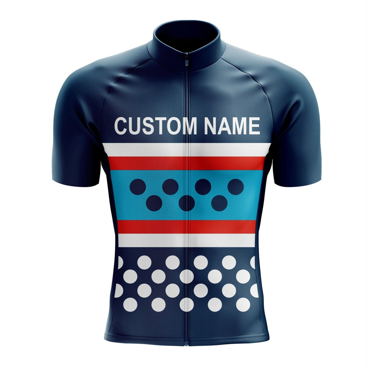 Custom Blue Cycling Jersey – Montella Cycling