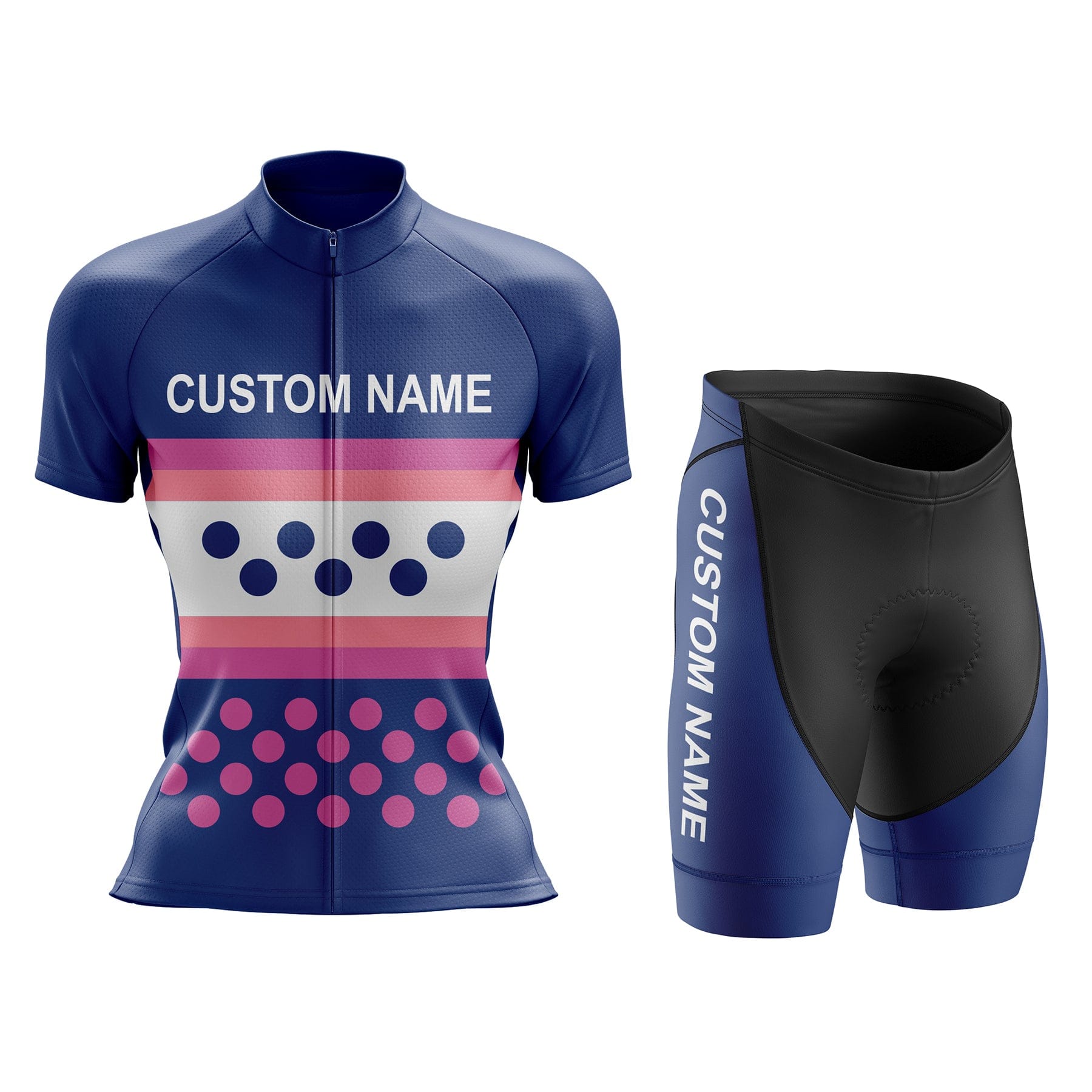 Custom Women Cycling Jersey or Shorts - Blue – Montella Cycling
