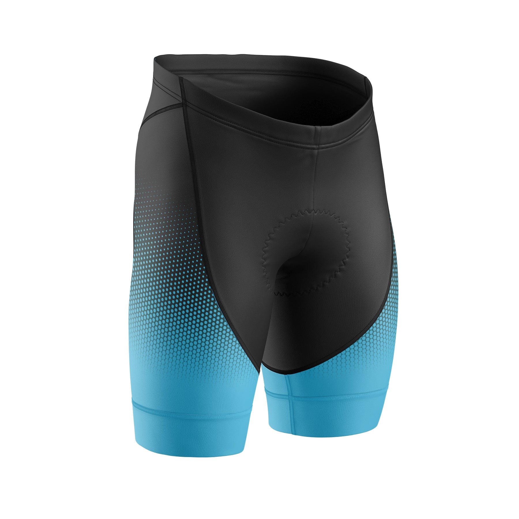 Men's Blue Gradient Gel Padded Cycling Shorts – Montella Cycling