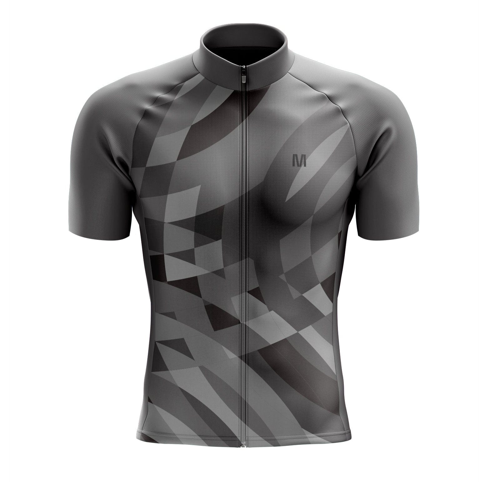 Men's Grey Pattern Cycling Jersey – Montella Cycling