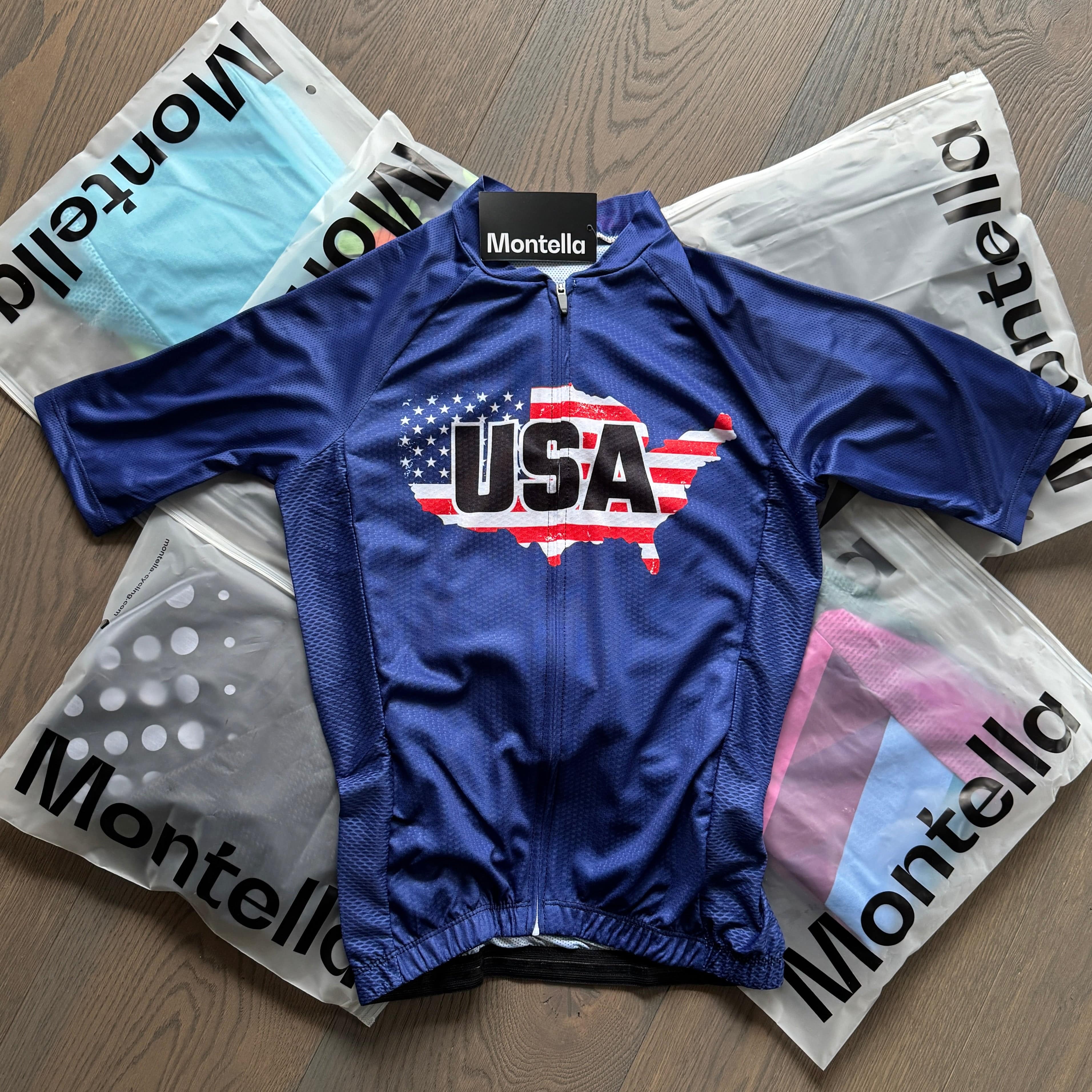 Women USA Jersey Cycling Jersey – Montella Cycling