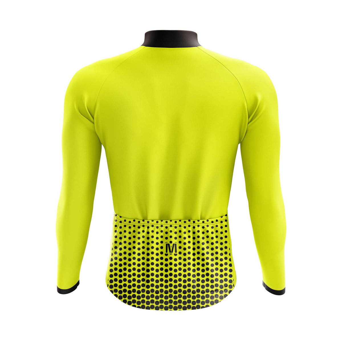 Men's Yellow Ride Long Sleeve Cycling Jersey – Montella Cycling