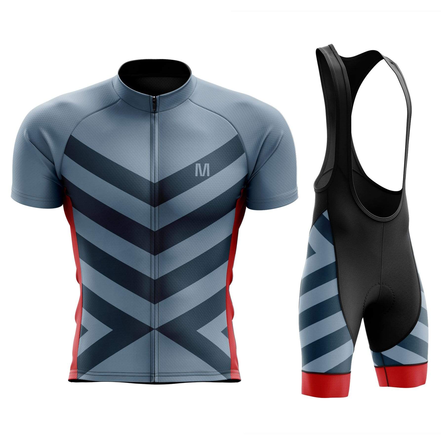 Men's Grey Pro Cycling Jersey or Bibs – Montella Cycling