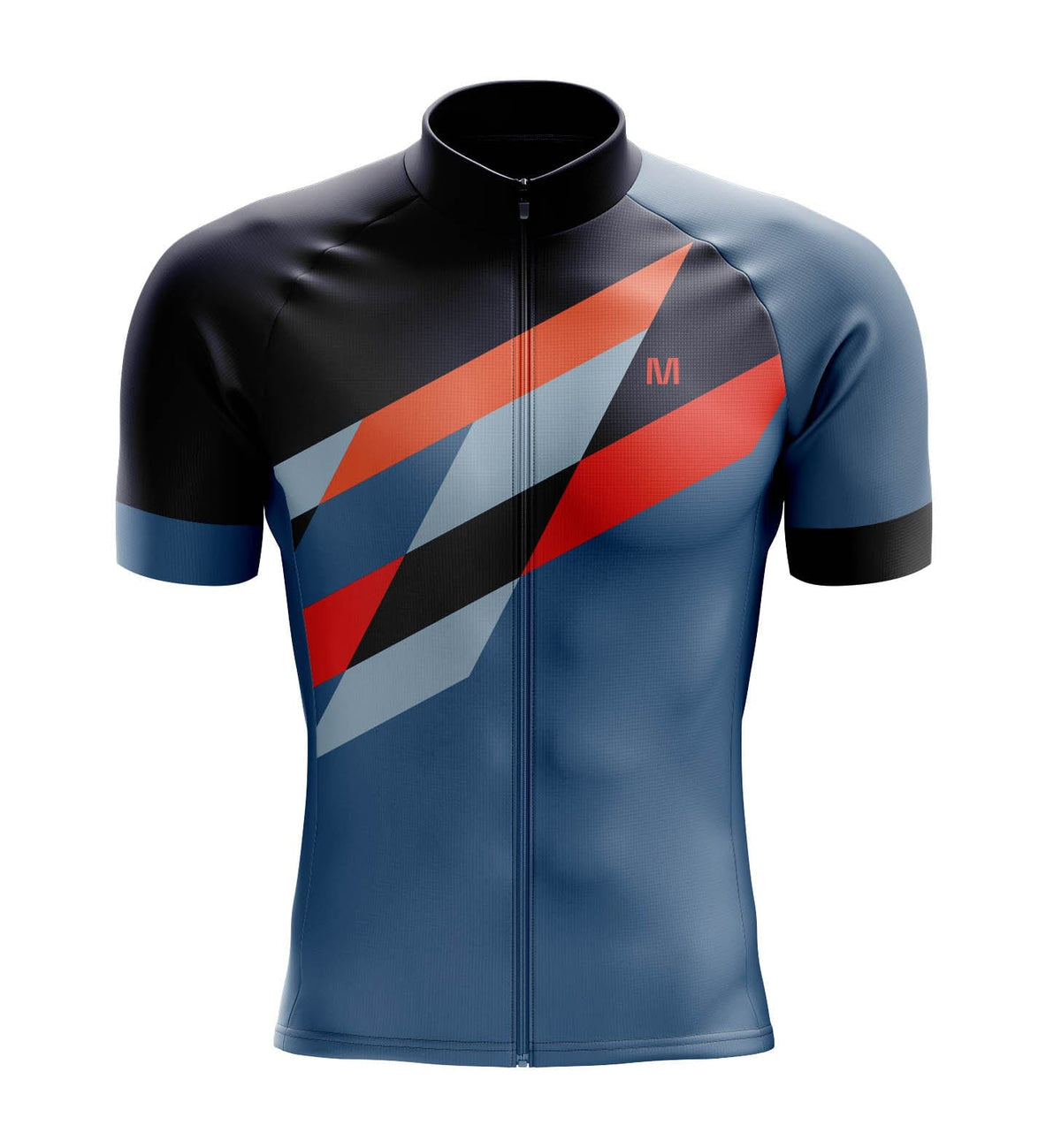 Men's US Blue Side Cycling Jersey – Montella Cycling