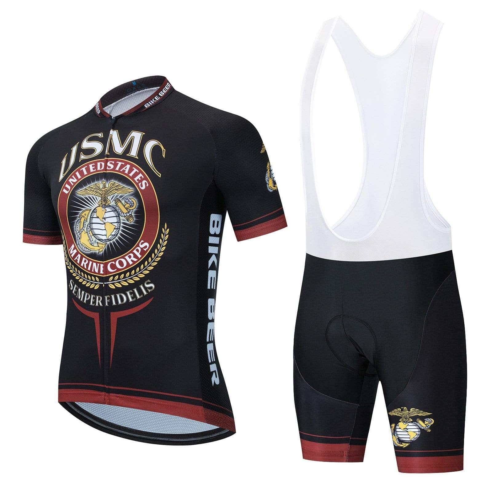 USMC Marine Corps Original Cycling Jersey or Bib Shorts – Montella Cycling