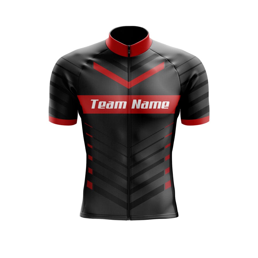 Custom Red Team Cycling Jersey and Bib Shorts – Montella Cycling