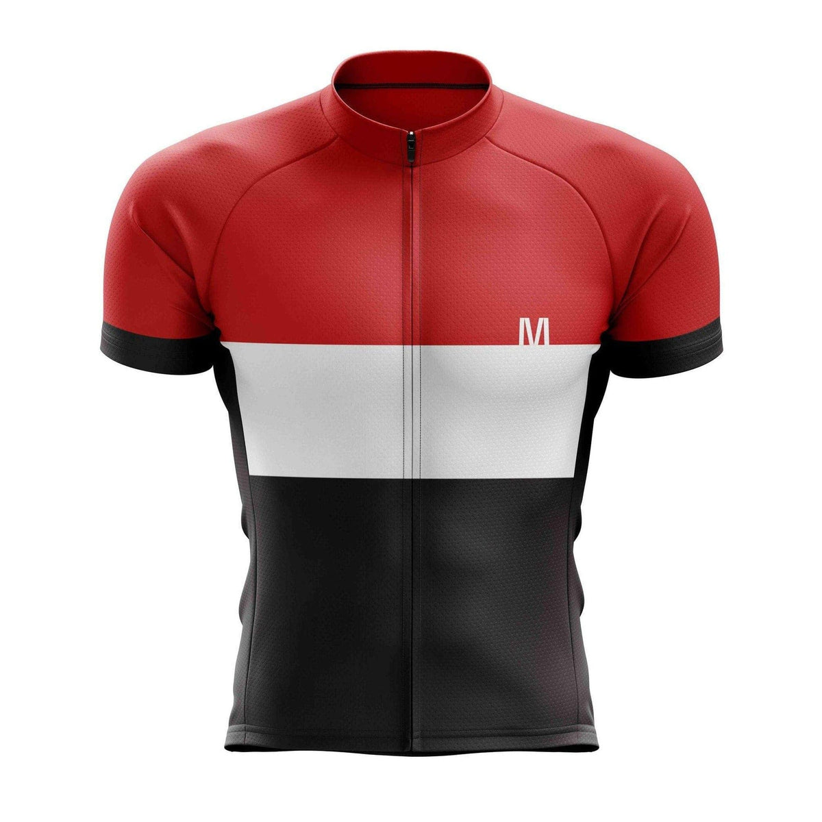 Men's Stylish Red Cycling Jersey – Montella Cycling