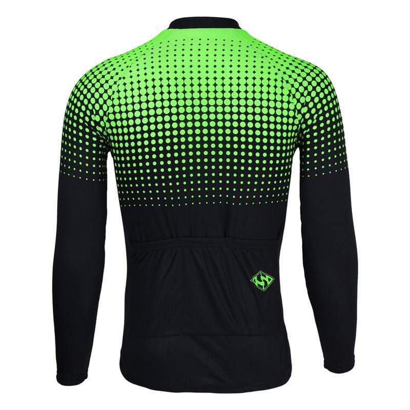 Men's Hi Vis Long Sleeve Cycling Jersey – Montella Cycling