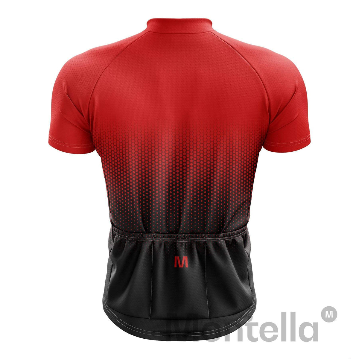 Men's Red Gradient Cycling Jersey – Montella Cycling