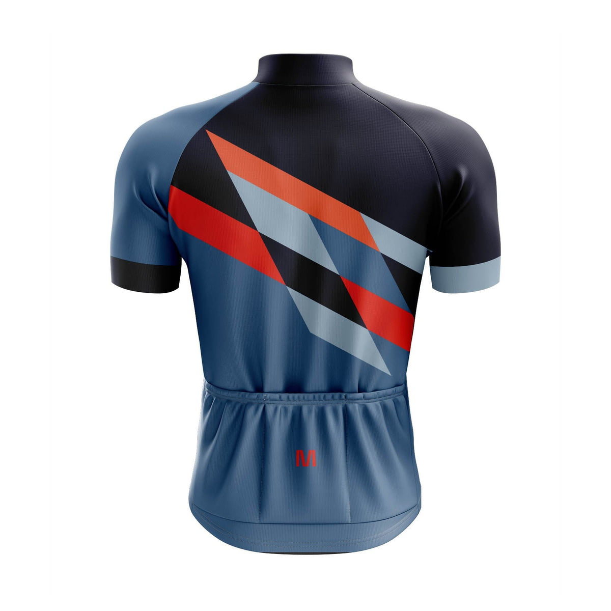 Men's US Blue Side Cycling Jersey – Montella Cycling