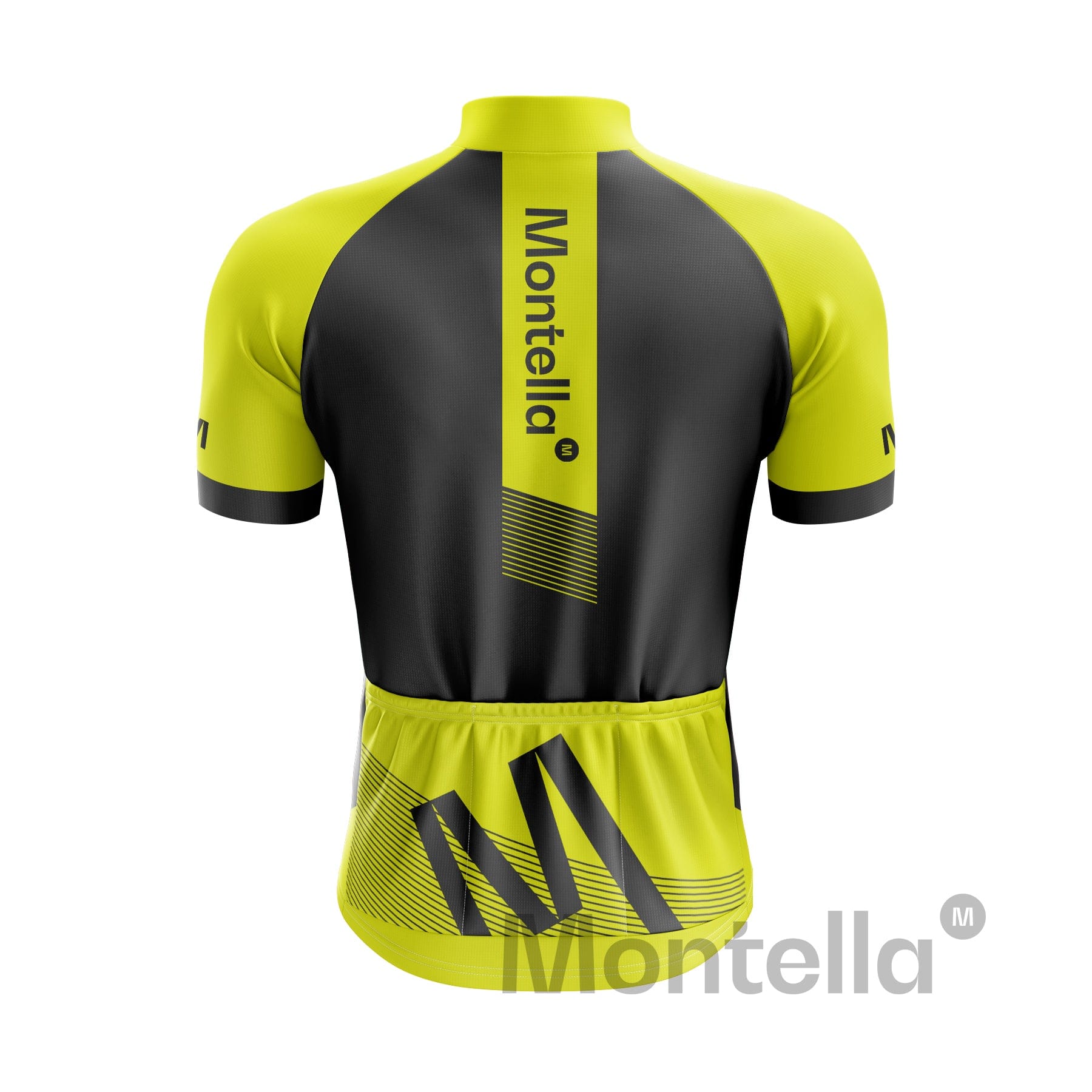 Men's Yellow Logo Cycling Jersey – Montella Cycling