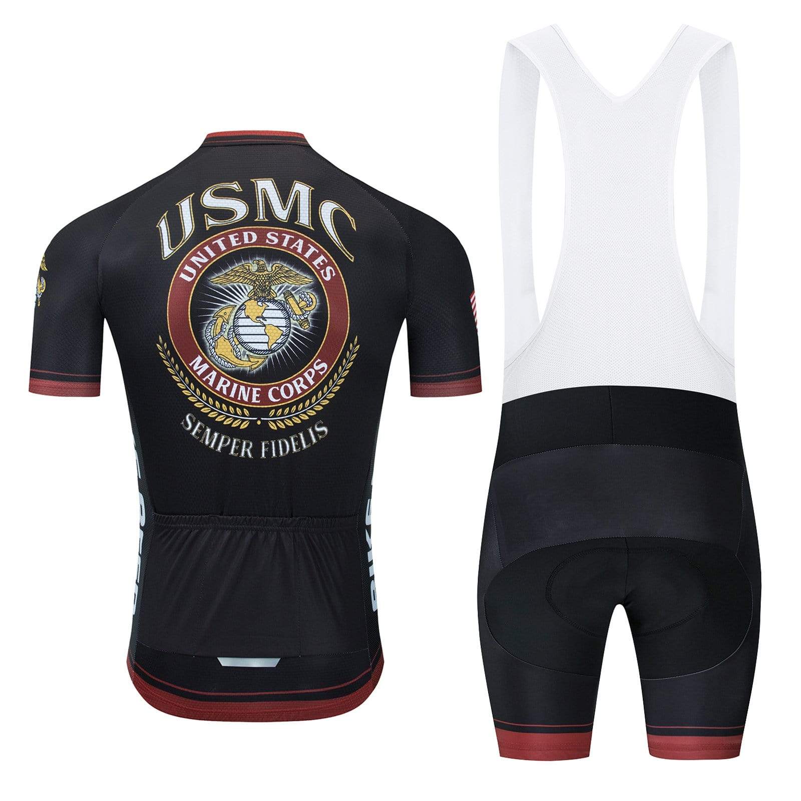 USMC Marine Corps Original Cycling Jersey or Bib Shorts – Montella Cycling