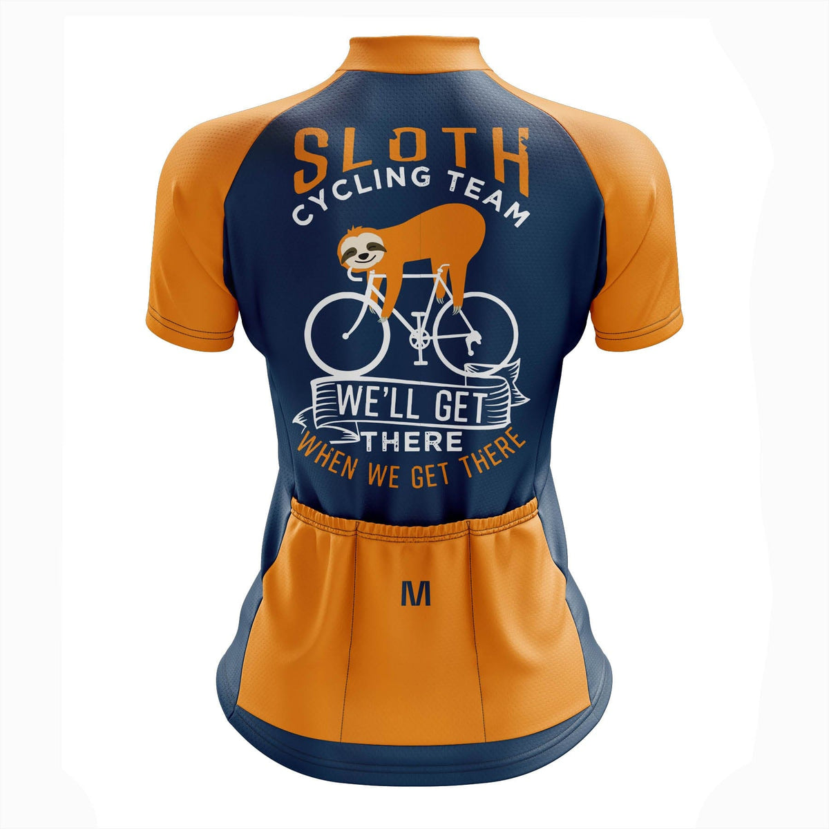 Women Sloth Orange Cycling Jersey – Montella Cycling